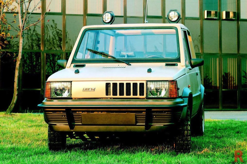 Strip e Top Less: le spiaggine su base Panda dei Giugiaro - Ruoteclassiche