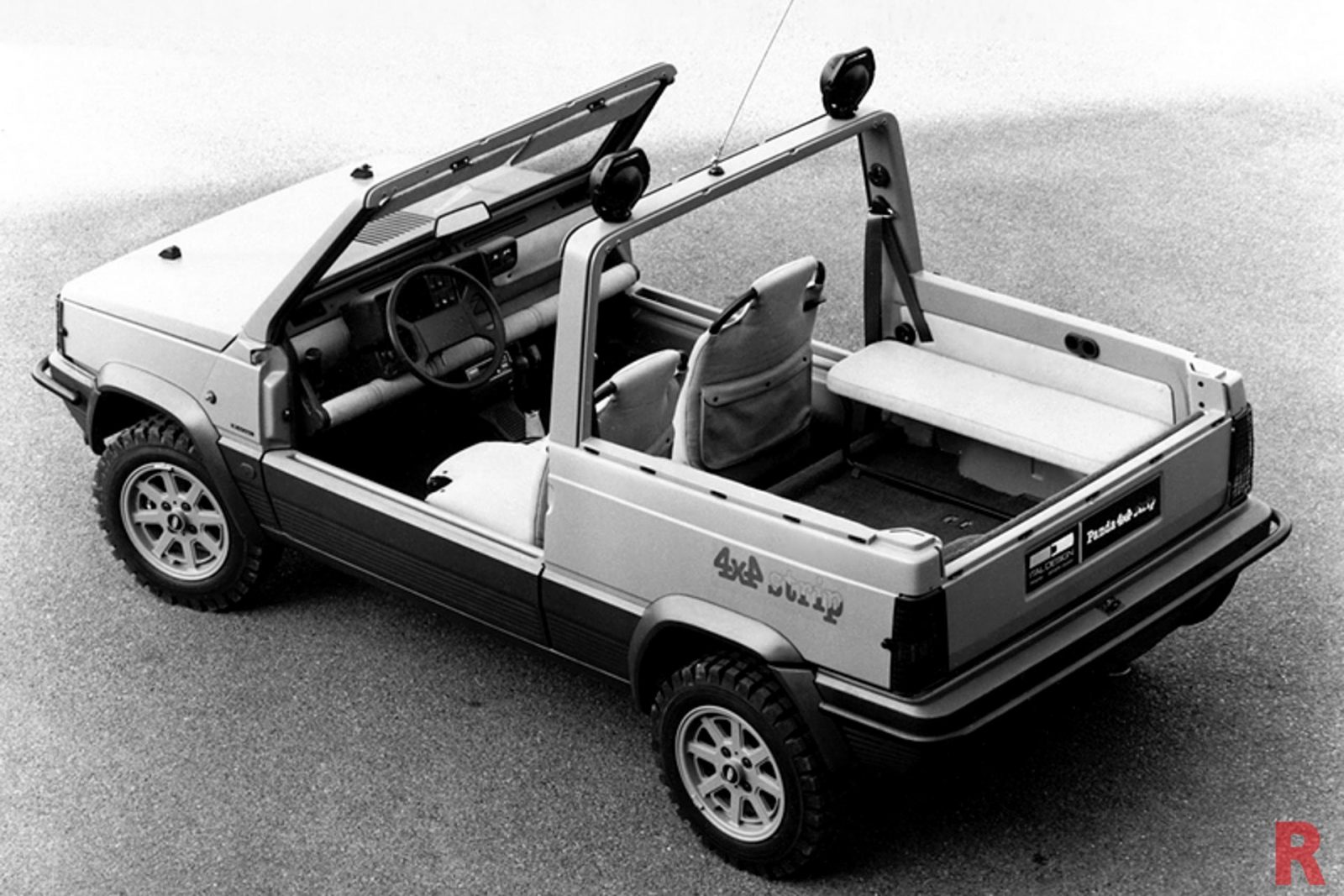Strip e Top Less: le spiaggine su base Panda dei Giugiaro - Ruoteclassiche
