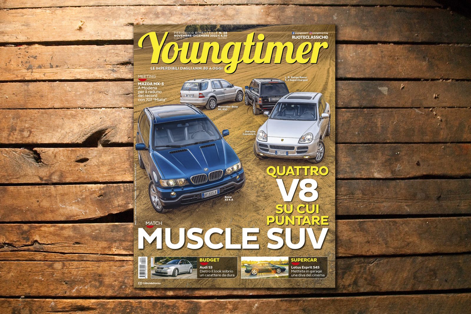 Youngtimer #28: le Muscle suv in copertina - Ruoteclassiche