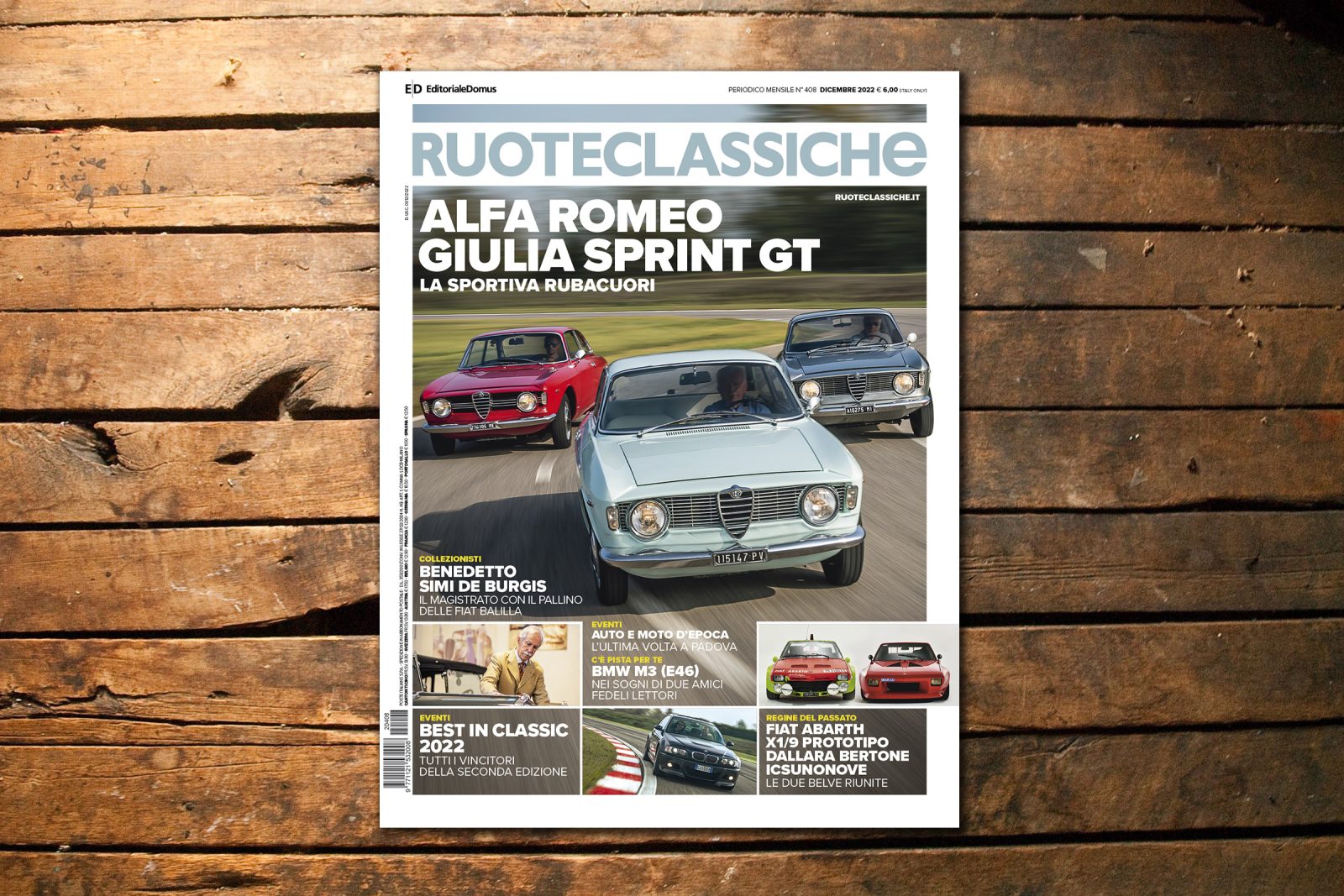 Ruoteclassiche di dicembre è in edicola - Ruoteclassiche