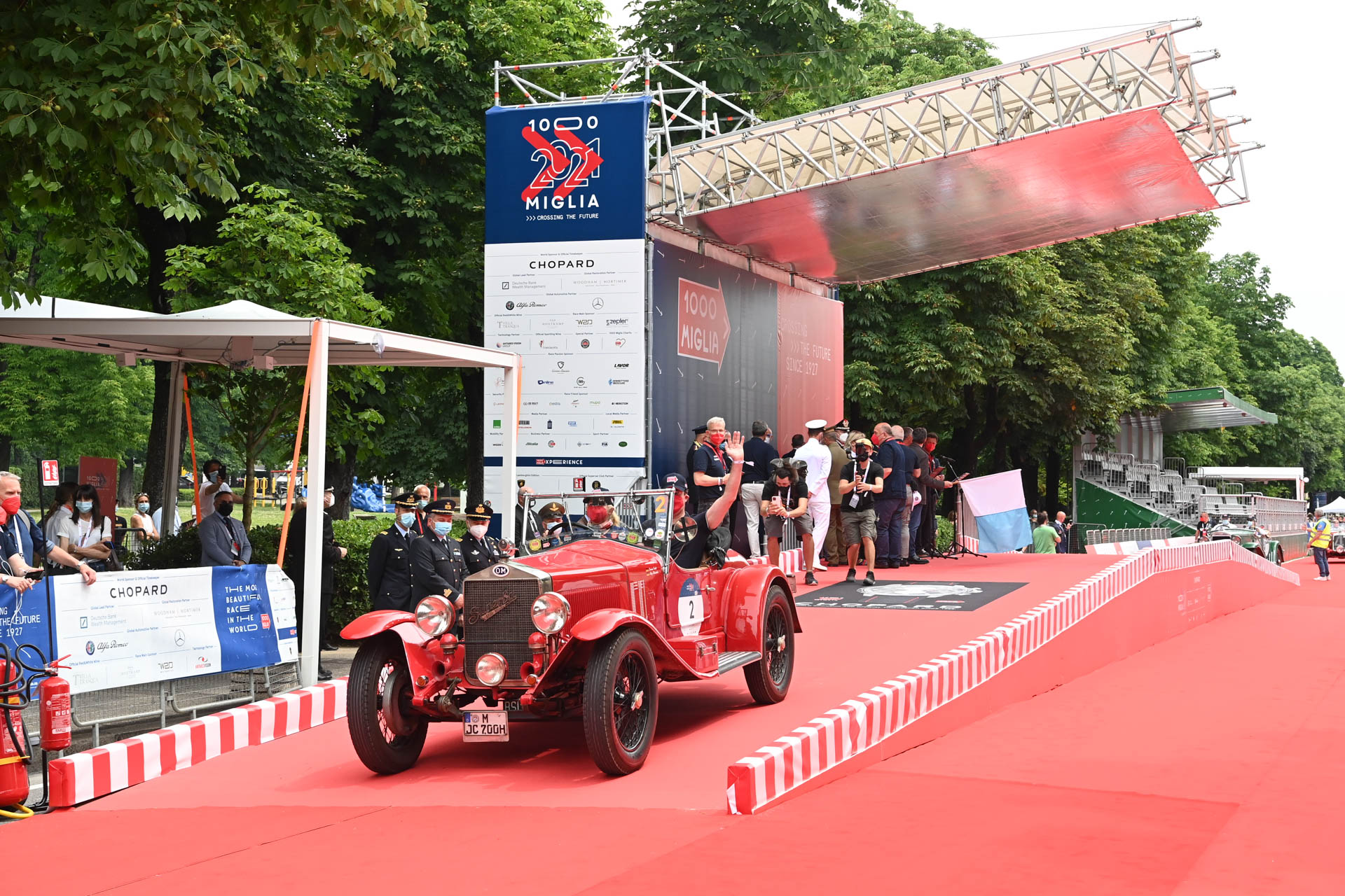 1000 Miglia 2021: la prima tappa da Brescia a Viareggio - Ruoteclassiche