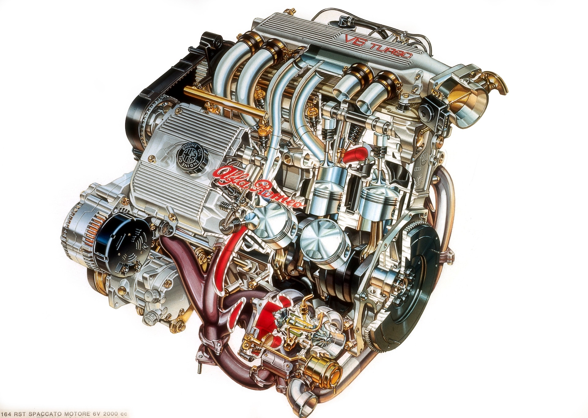 Alfa Romeo 164 2.0 turbo e V6 turbo: che differenza tra i 2 litri ...