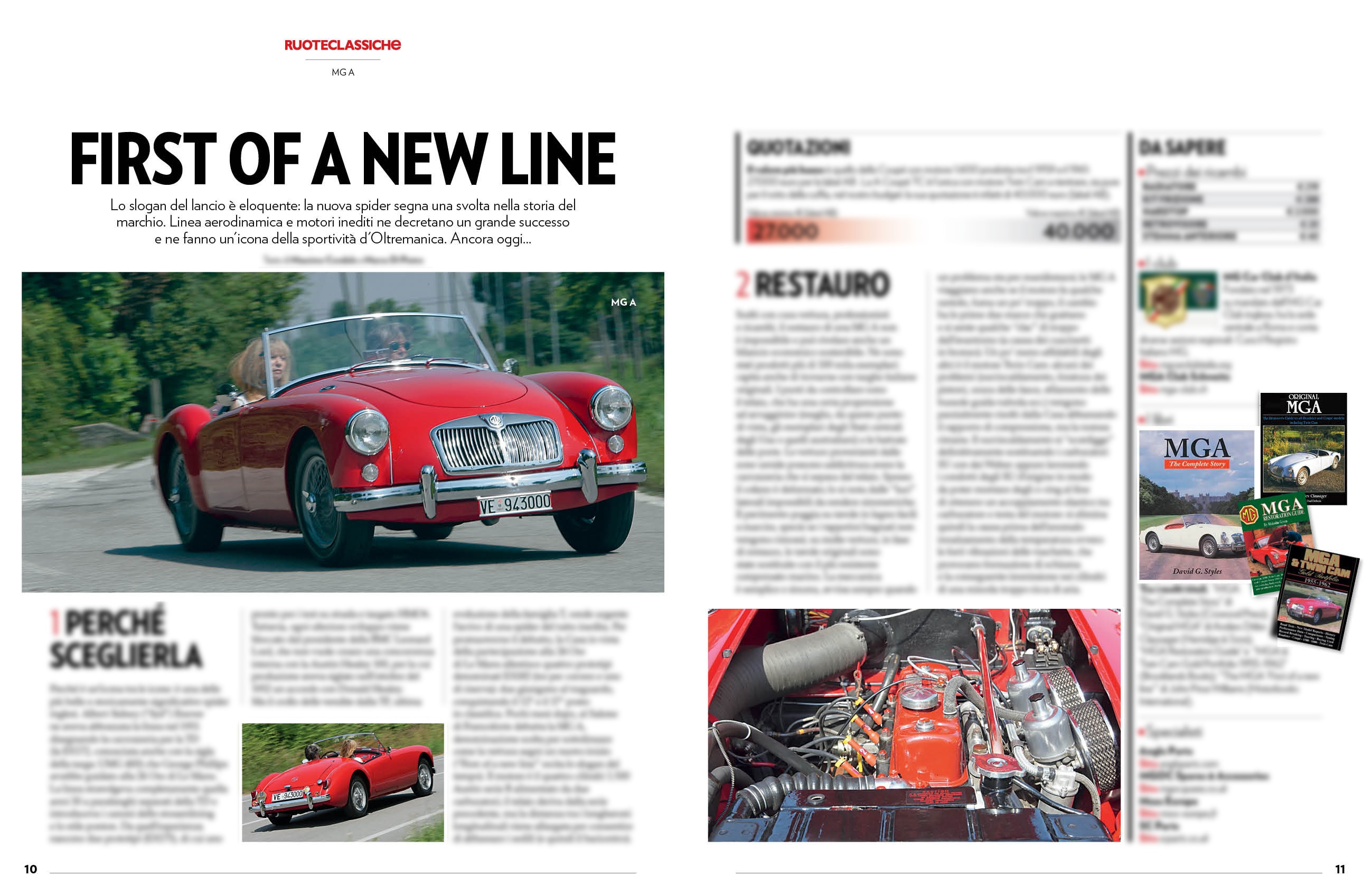 MG e Triumph, roadster iconiche - Ruoteclassiche