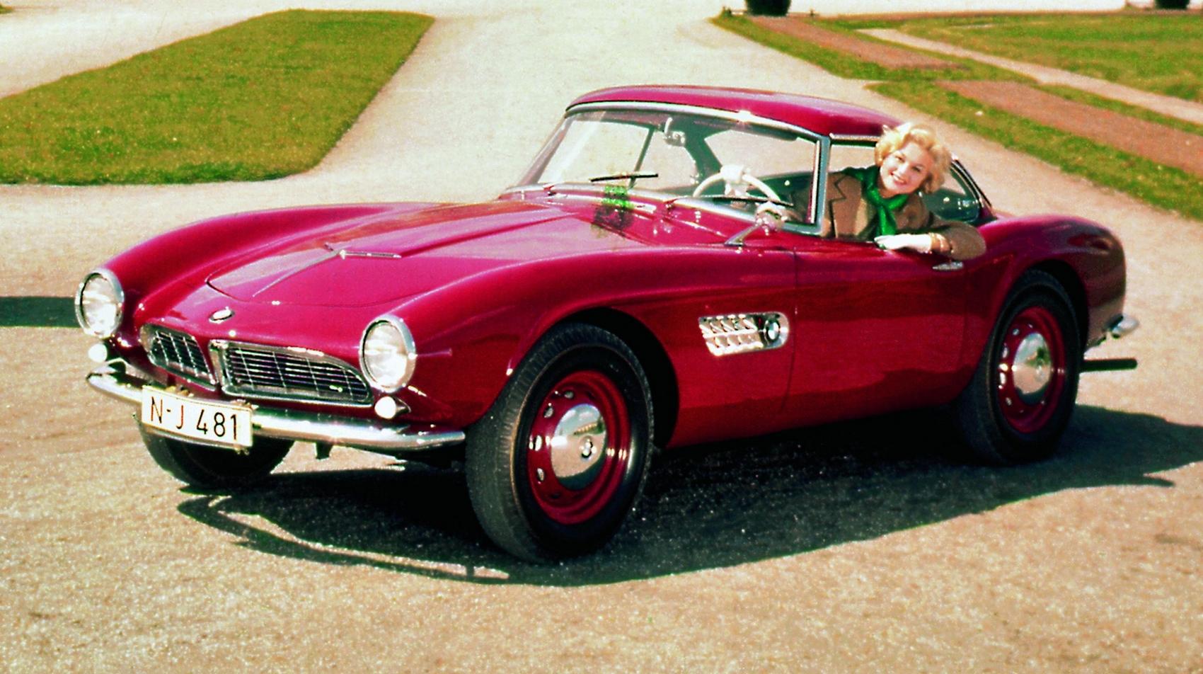 22 settembre 1955, sessant'anni fa il debutto della BMW 507 ...