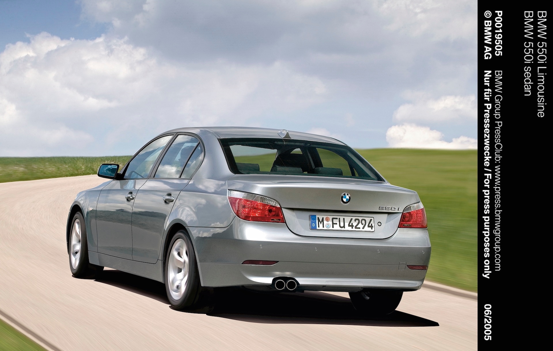 BMW 550i E60: tanta sostanza per un look anticonformista - Ruoteclassiche