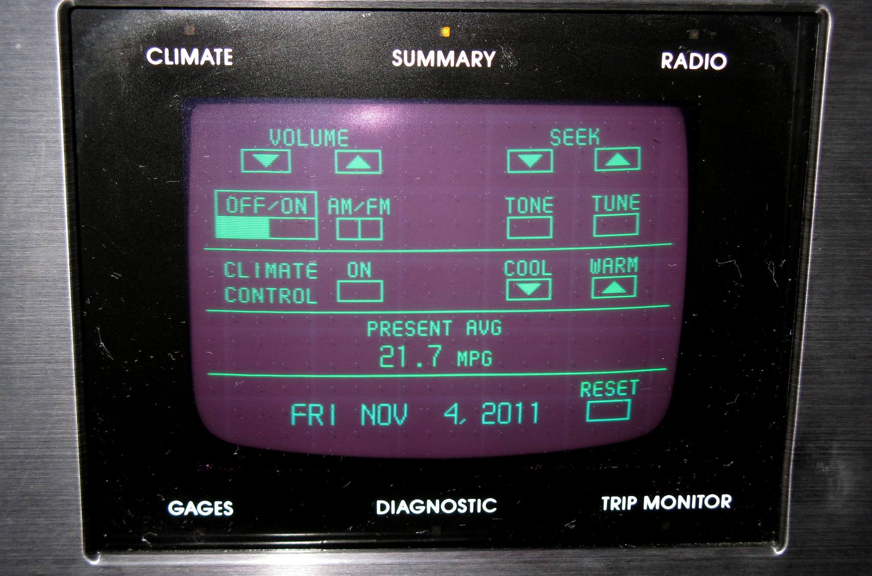 1986: compare il primo display touchscreen su un’auto - Ruoteclassiche