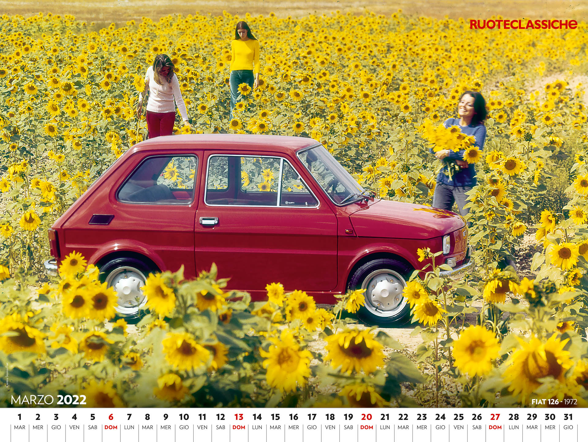 Il calendario 2022 firmato Ruoteclassiche - Ruoteclassiche