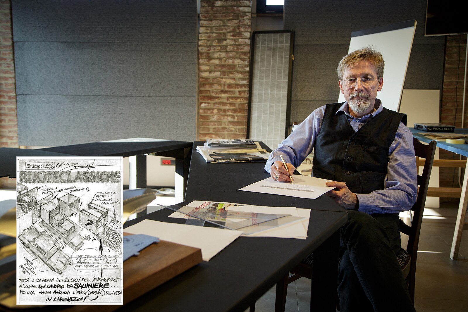 "Copertina d'autore", video intervista esclusiva a Chris Bangle ...