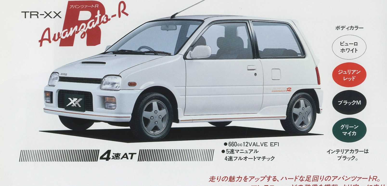 Piccole bombe giapponesi: Daihatsu Cuore TR-XX Avanzato R4 - Ruoteclassiche