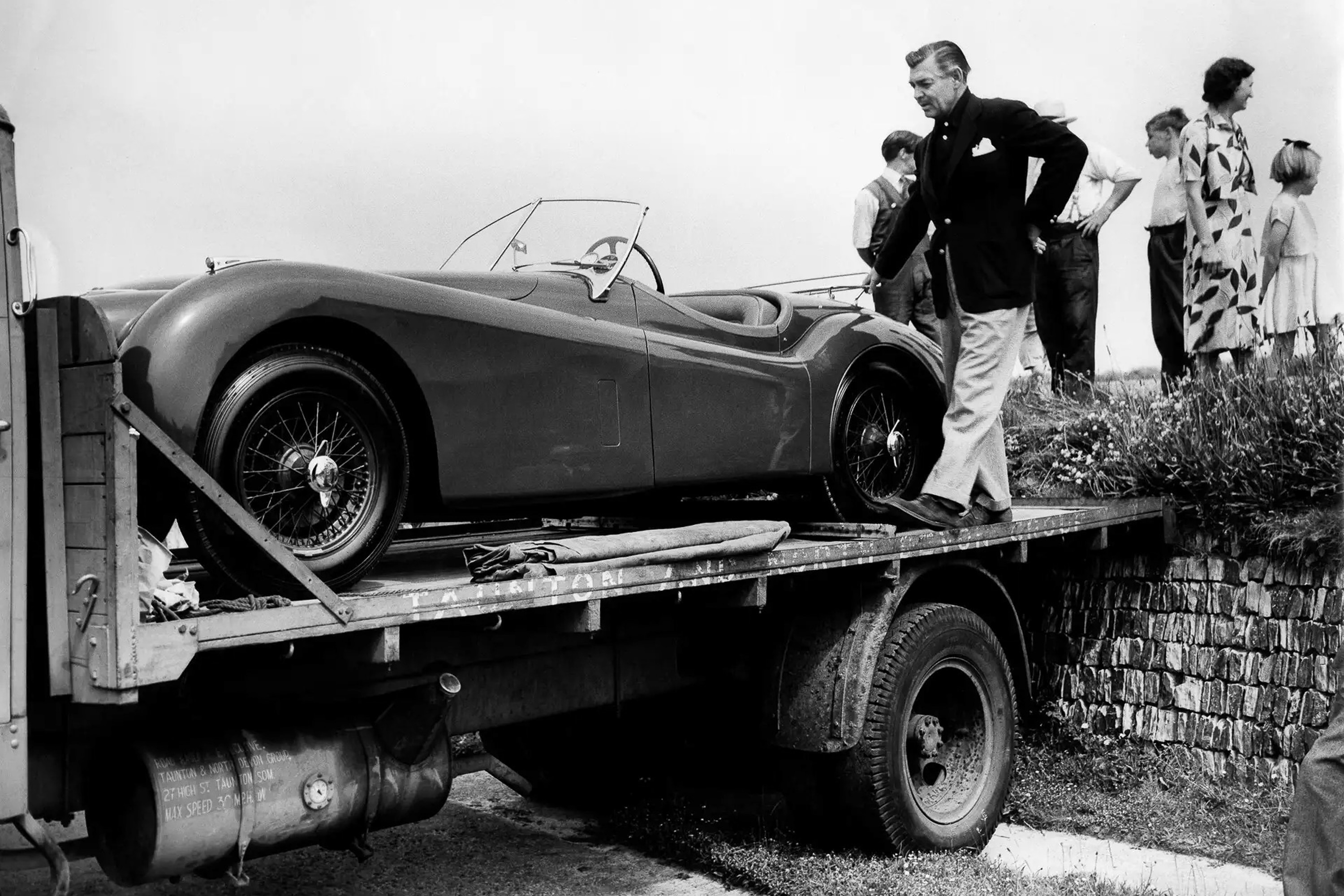 La Jaguar XK 120 di Clark Gable a Villa Erba - Ruoteclassiche