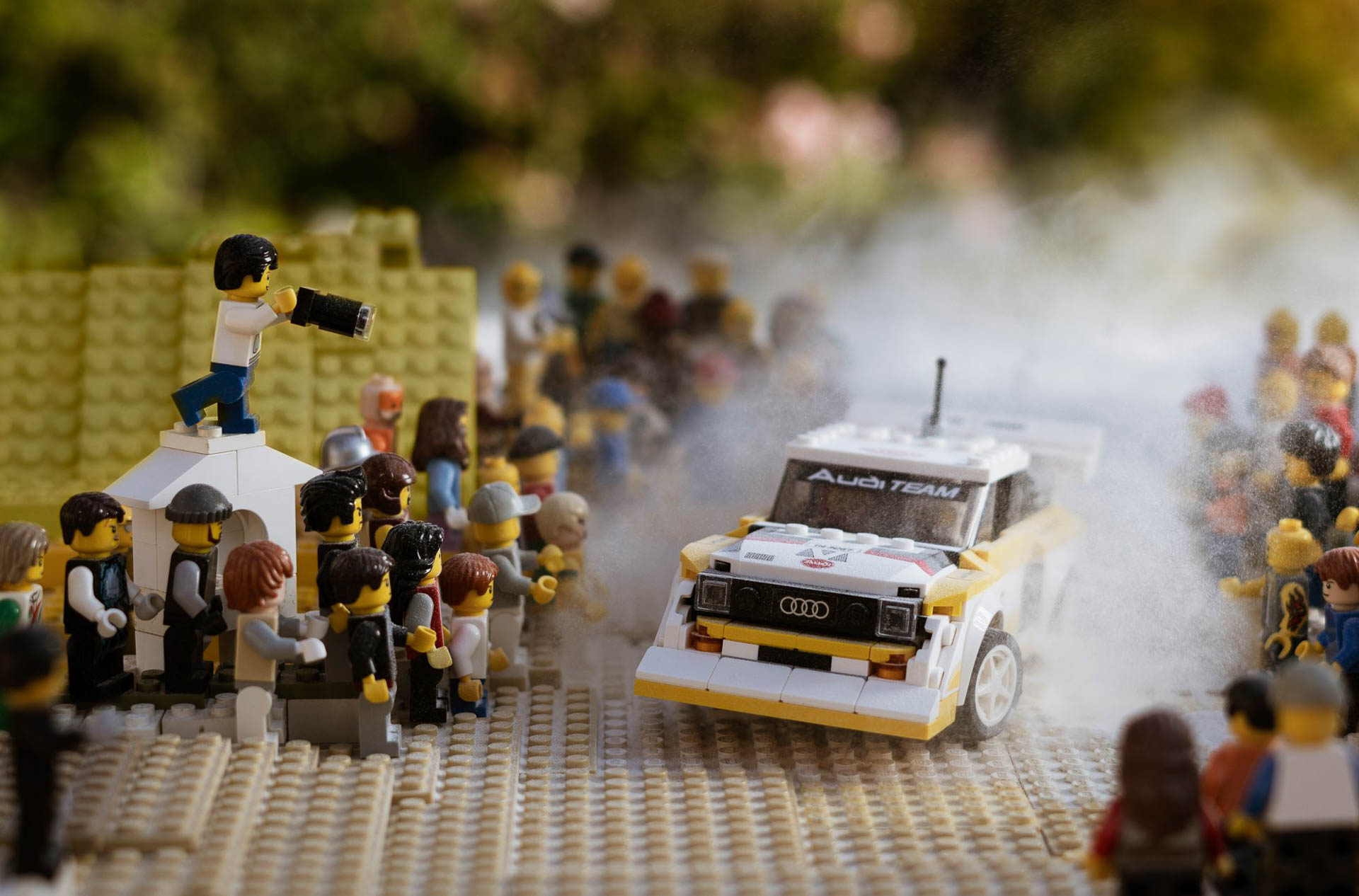 Le Audi Quattro corrono con i LEGO - Ruoteclassiche