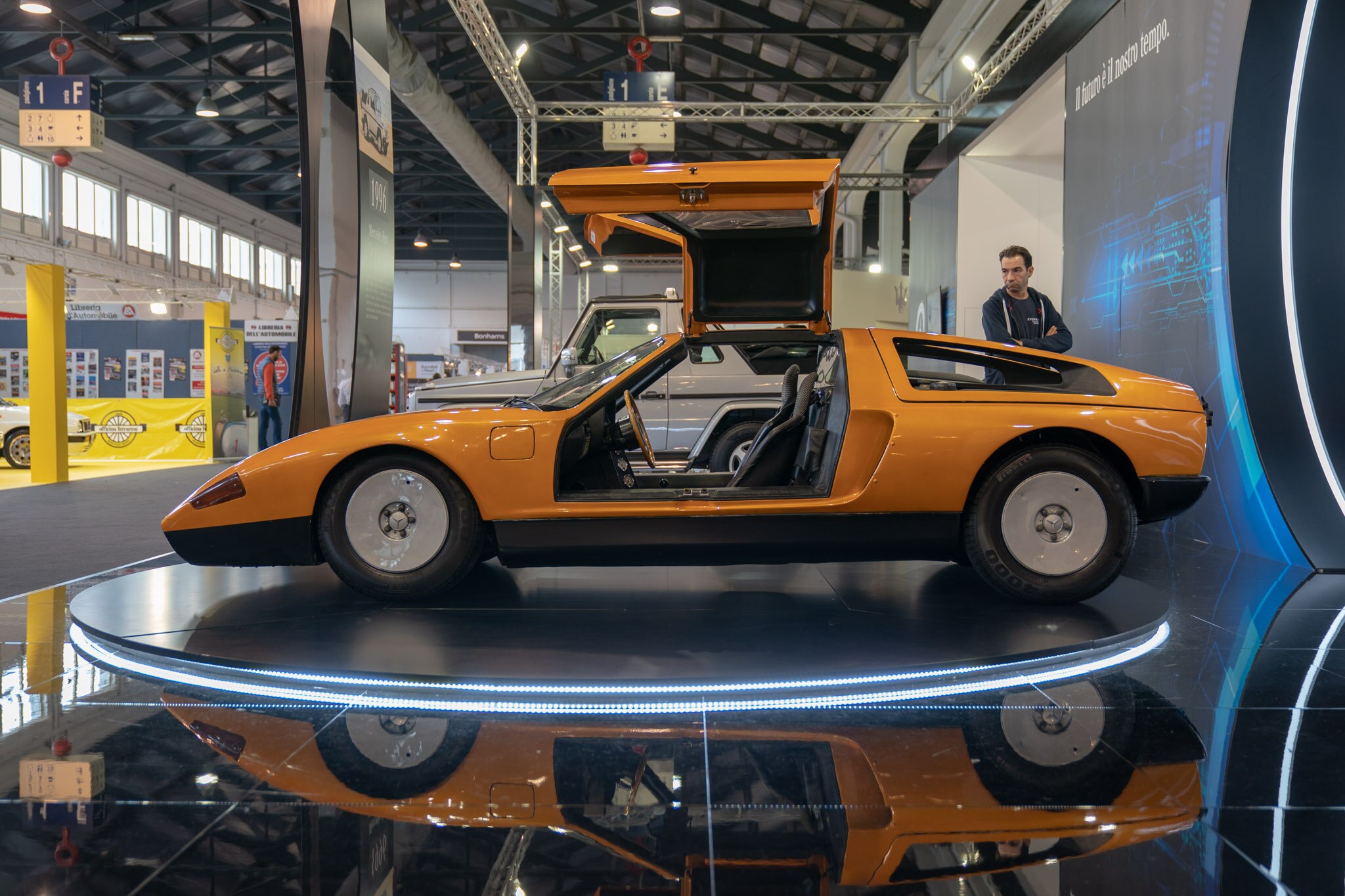 Lo stand Mercedes-Benz alla Fiera di Padova 2018 - Ruoteclassiche