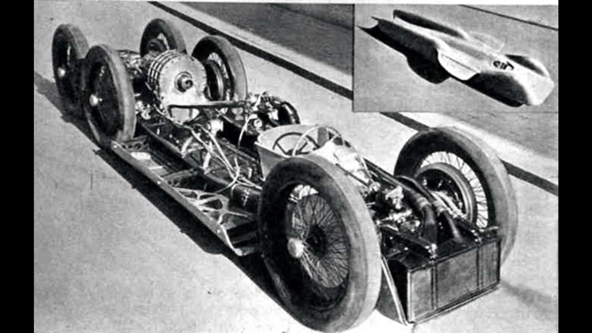 Mercedes T80, una stella da record a Goodwood - Ruoteclassiche