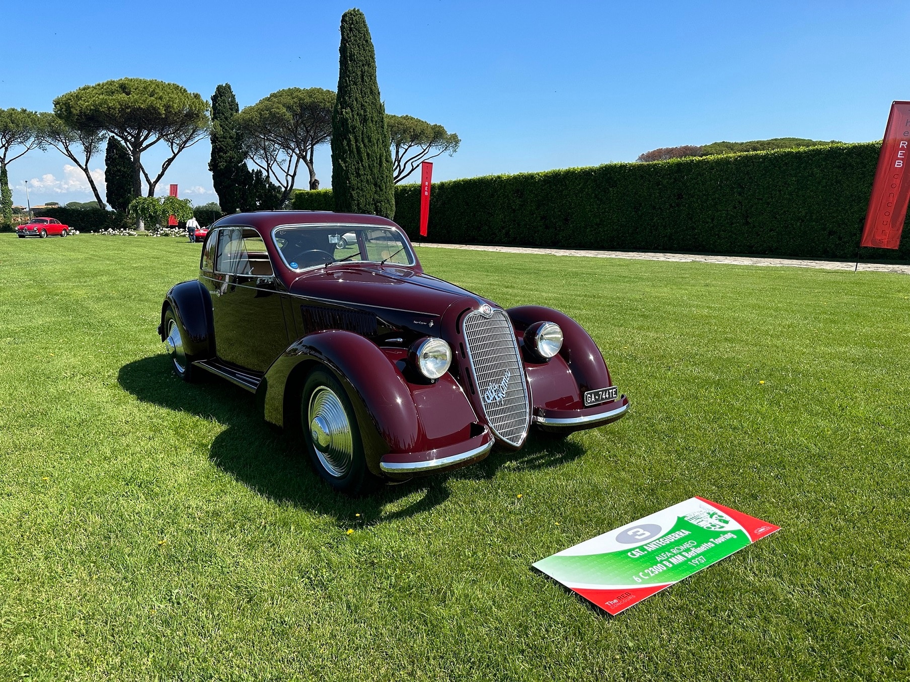 Il Museo Nicolis al Reb Concours con una Zanussi 1100 Sport del 1952 ...