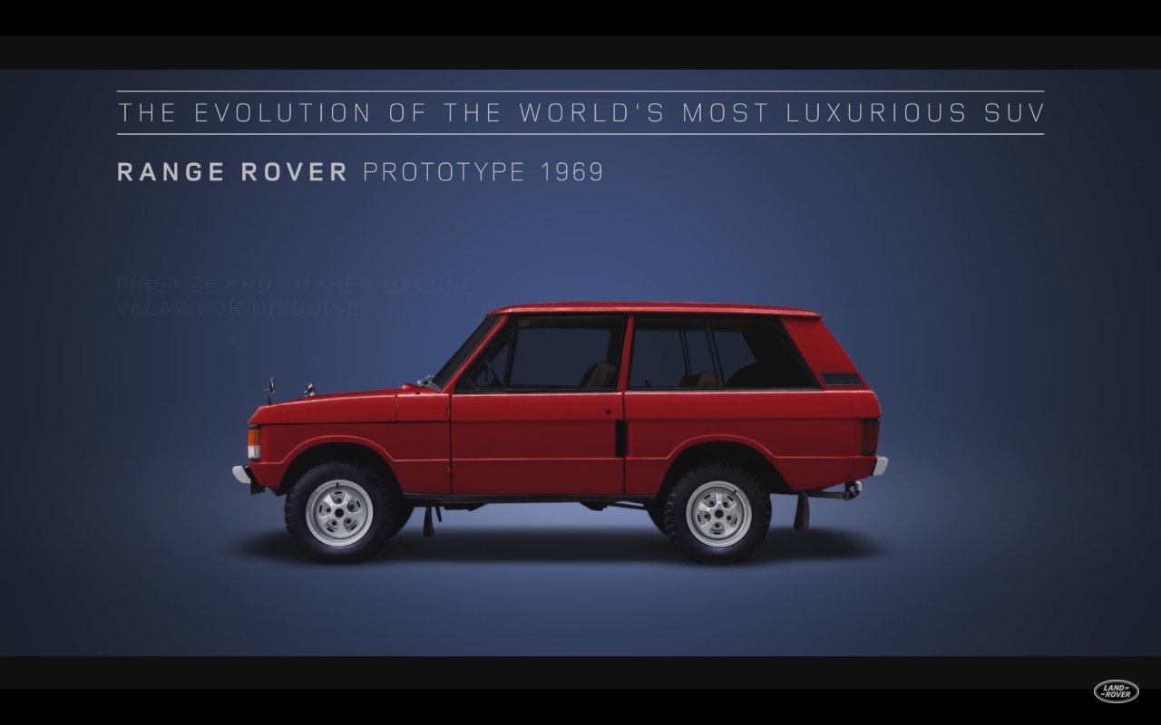 La storia della Range Rover in timelapse - Ruoteclassiche
