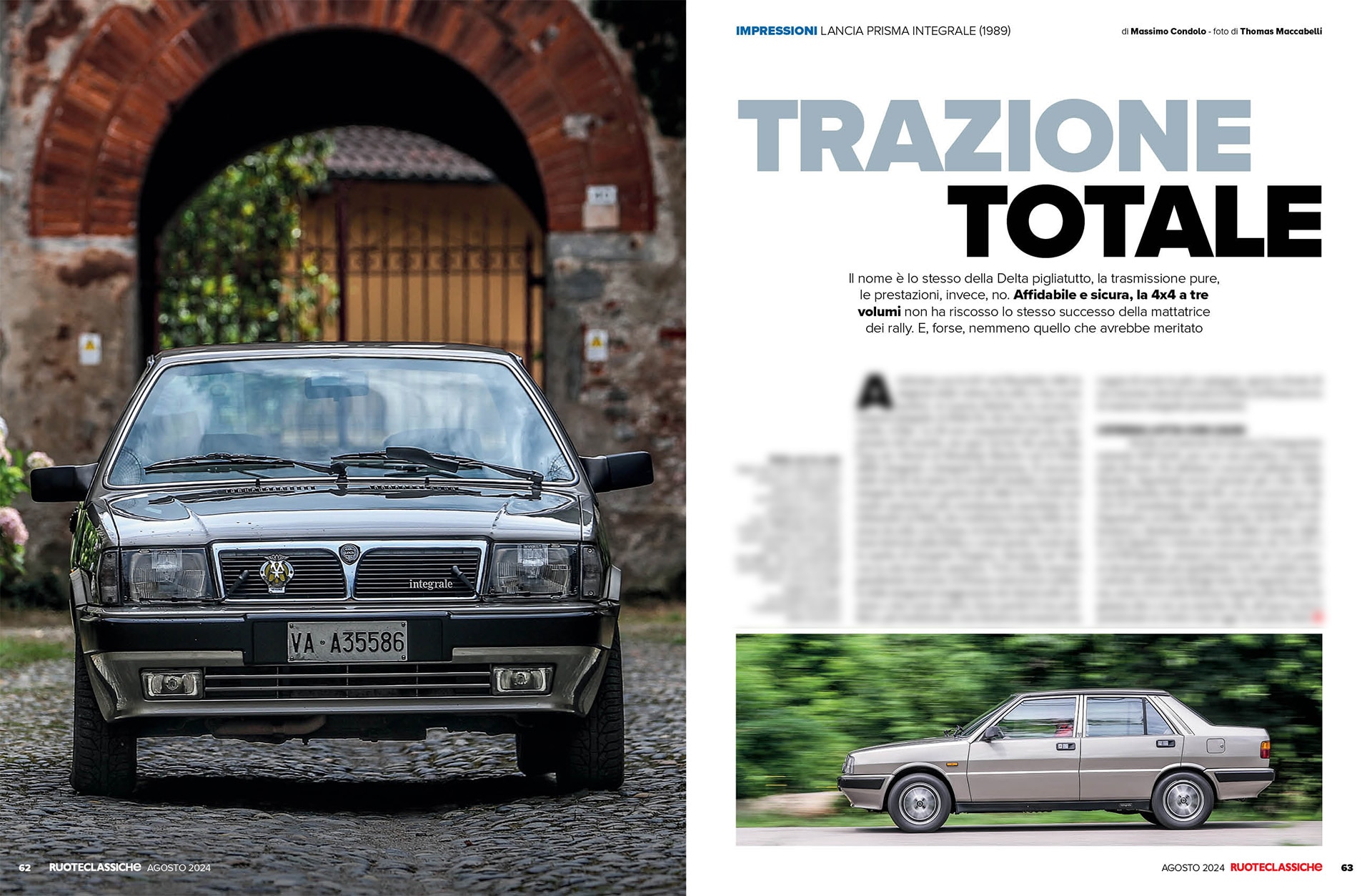 In edicola Ruoteclassiche di agosto - Ruoteclassiche