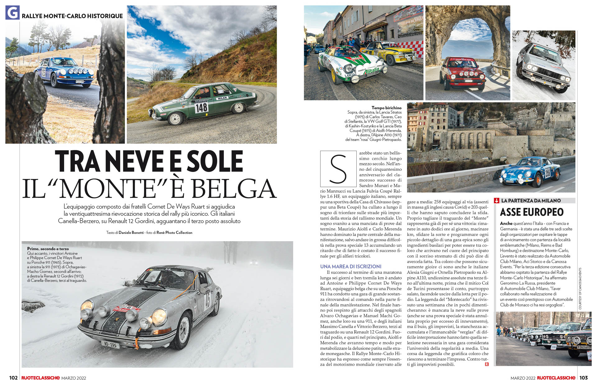 Ruoteclassiche di marzo: Test a Test da urlo - Ruoteclassiche