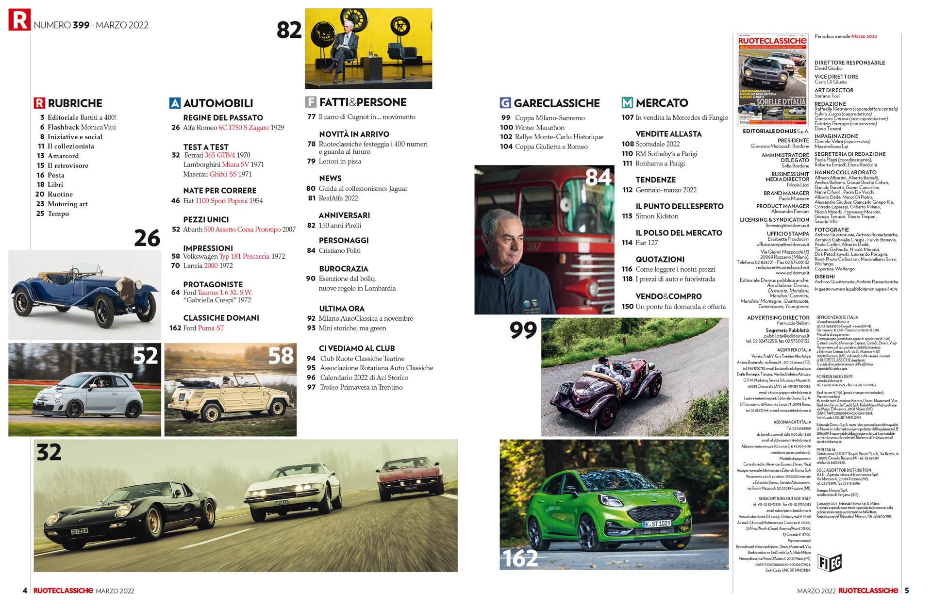 Ruoteclassiche di marzo: Test a Test da urlo - Ruoteclassiche