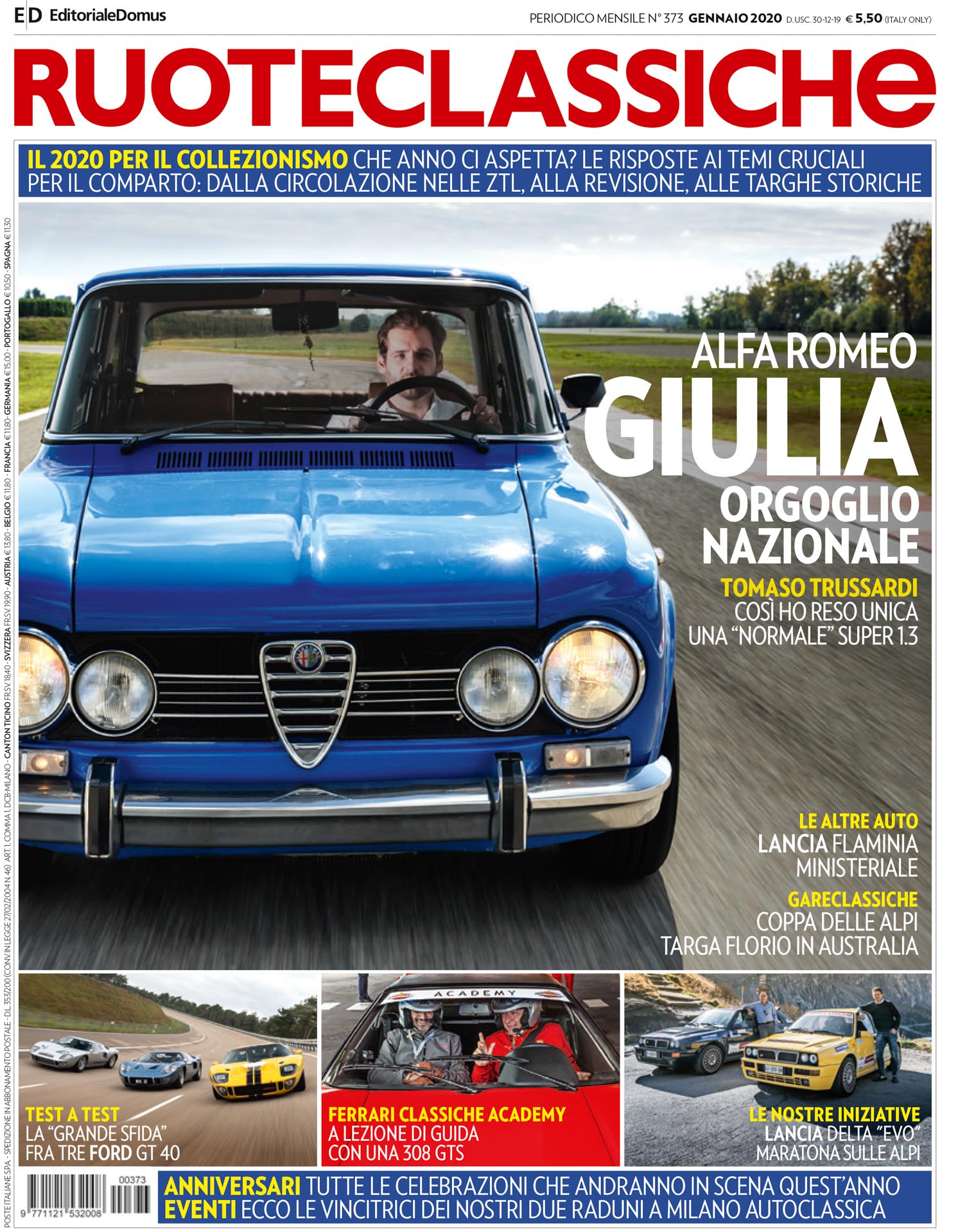 Cosa c'è su Ruoteclassiche di gennaio 2020 - Ruoteclassiche
