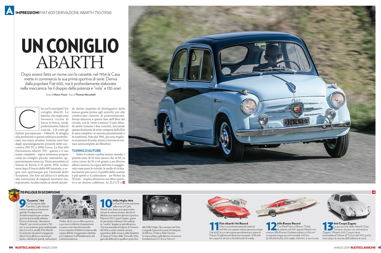 Uno sguardo a Ruoteclassiche di marzo - Ruoteclassiche