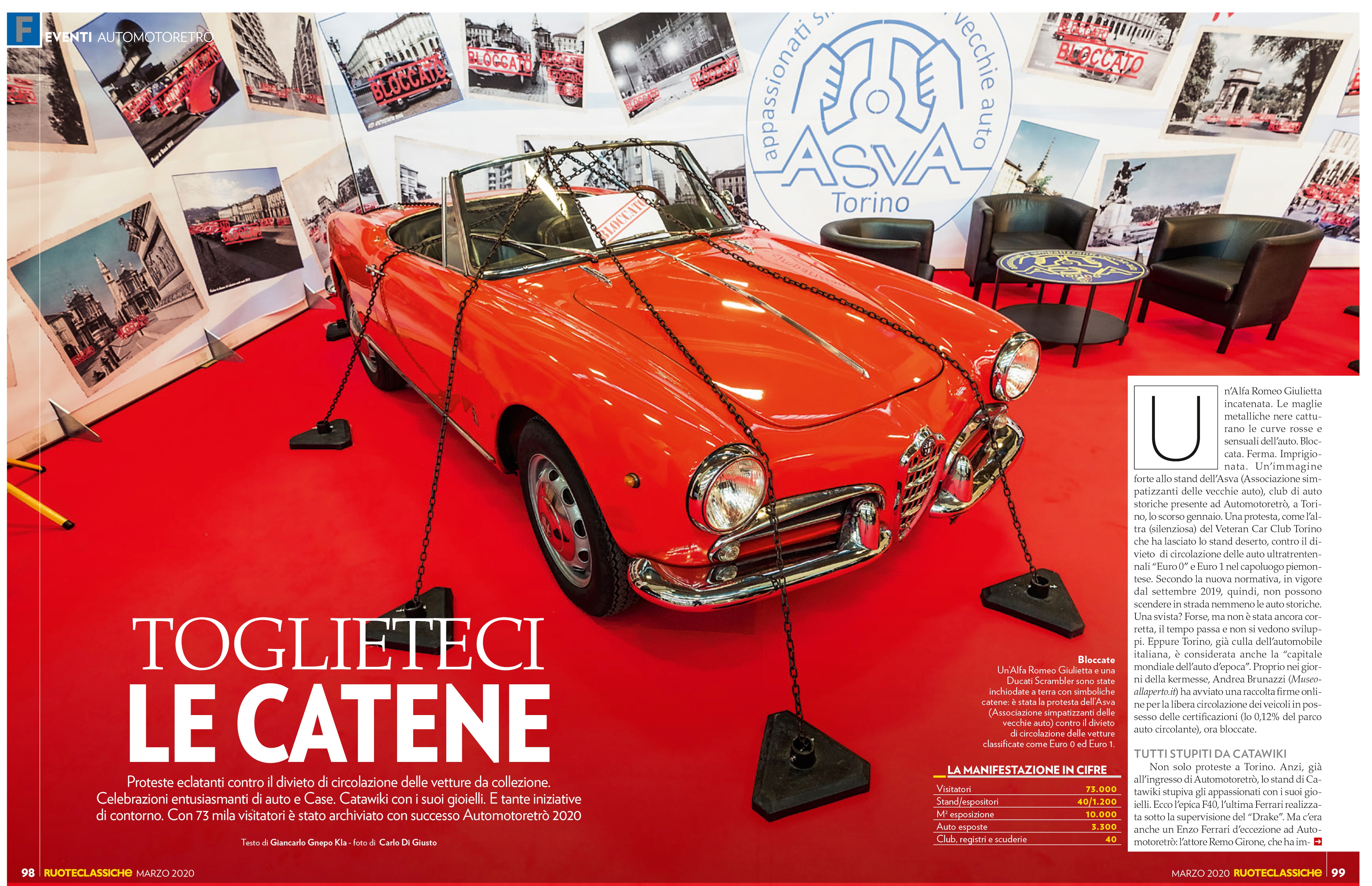 I 40 anni della Fiat Panda e... tanto altro su Ruoteclassiche di marzo ...