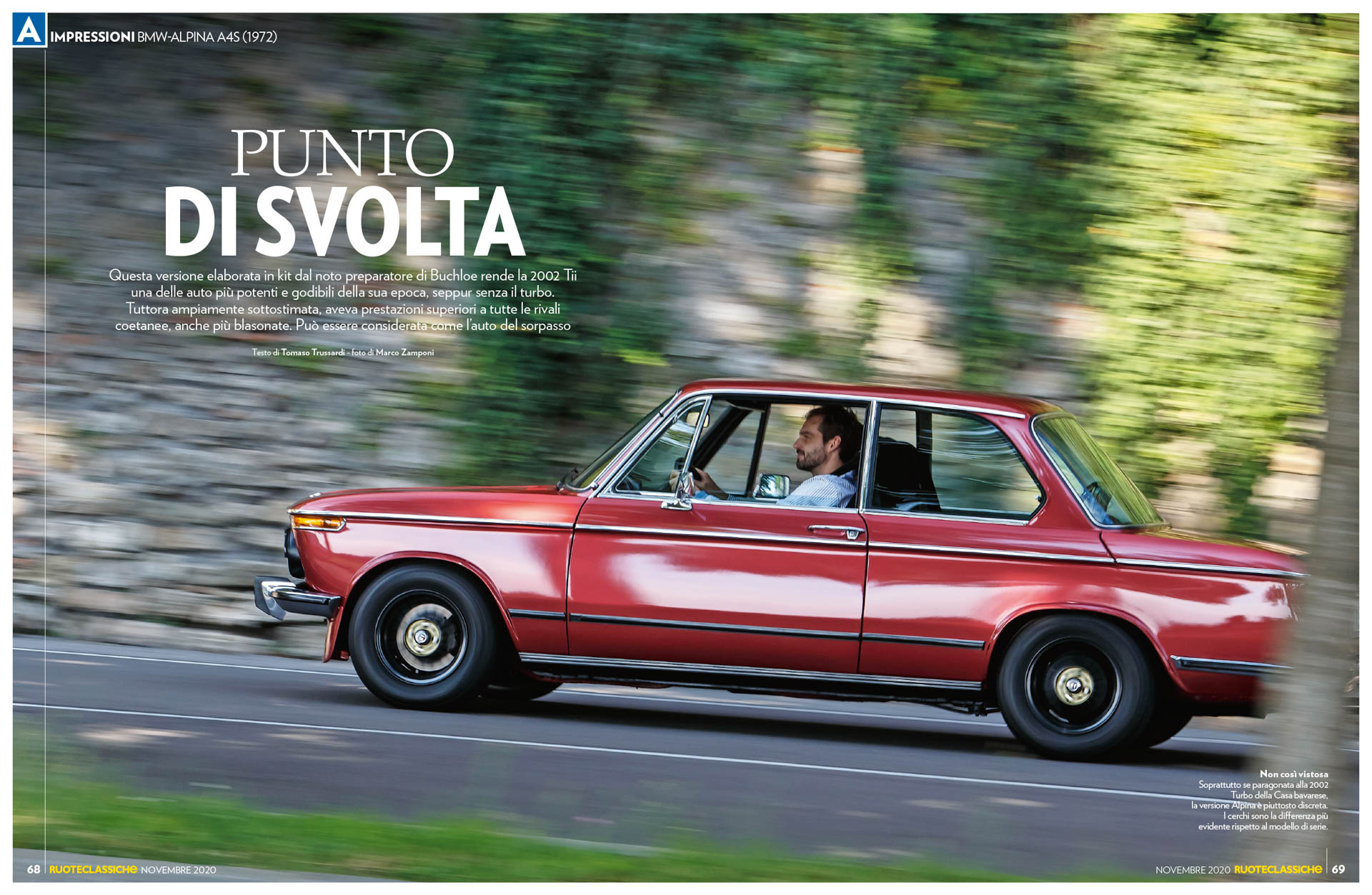 Ruoteclassiche di novembre: 70 anni di Aurelia e 50 di Citroën GS ...