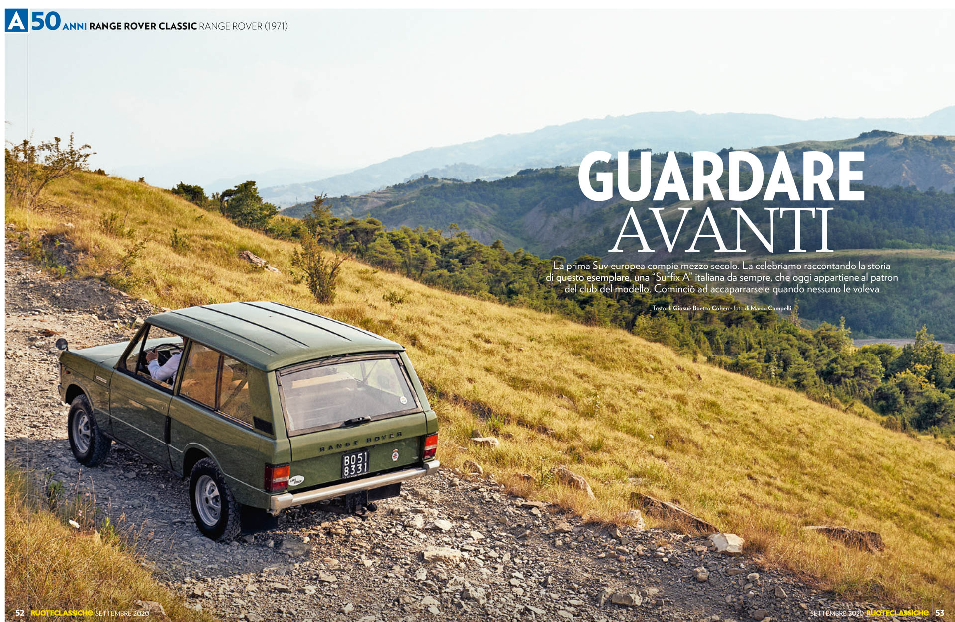 Ruoteclassiche di settembre; storia di una fascinosa cinquantenne ...