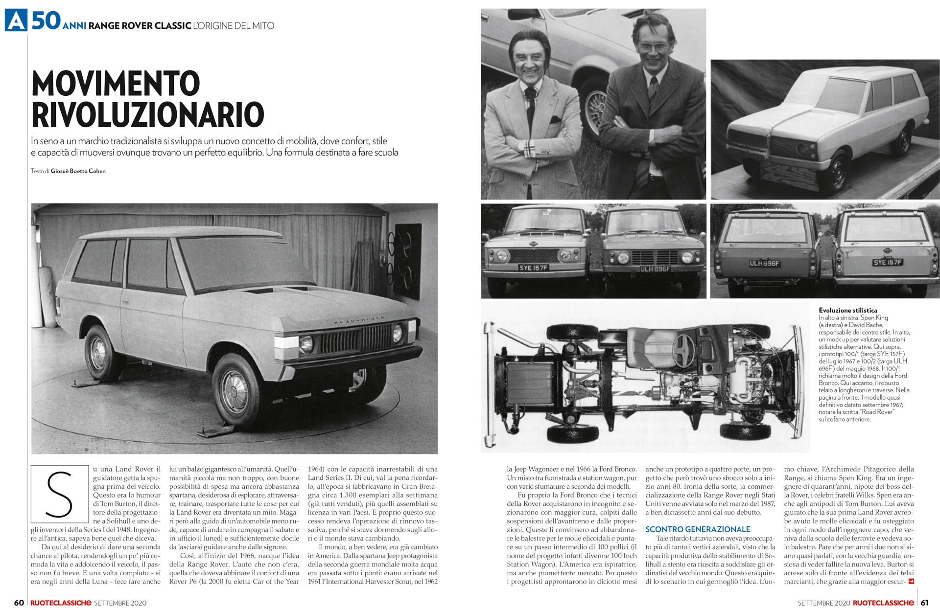 Ruoteclassiche di settembre; storia di una fascinosa cinquantenne ...