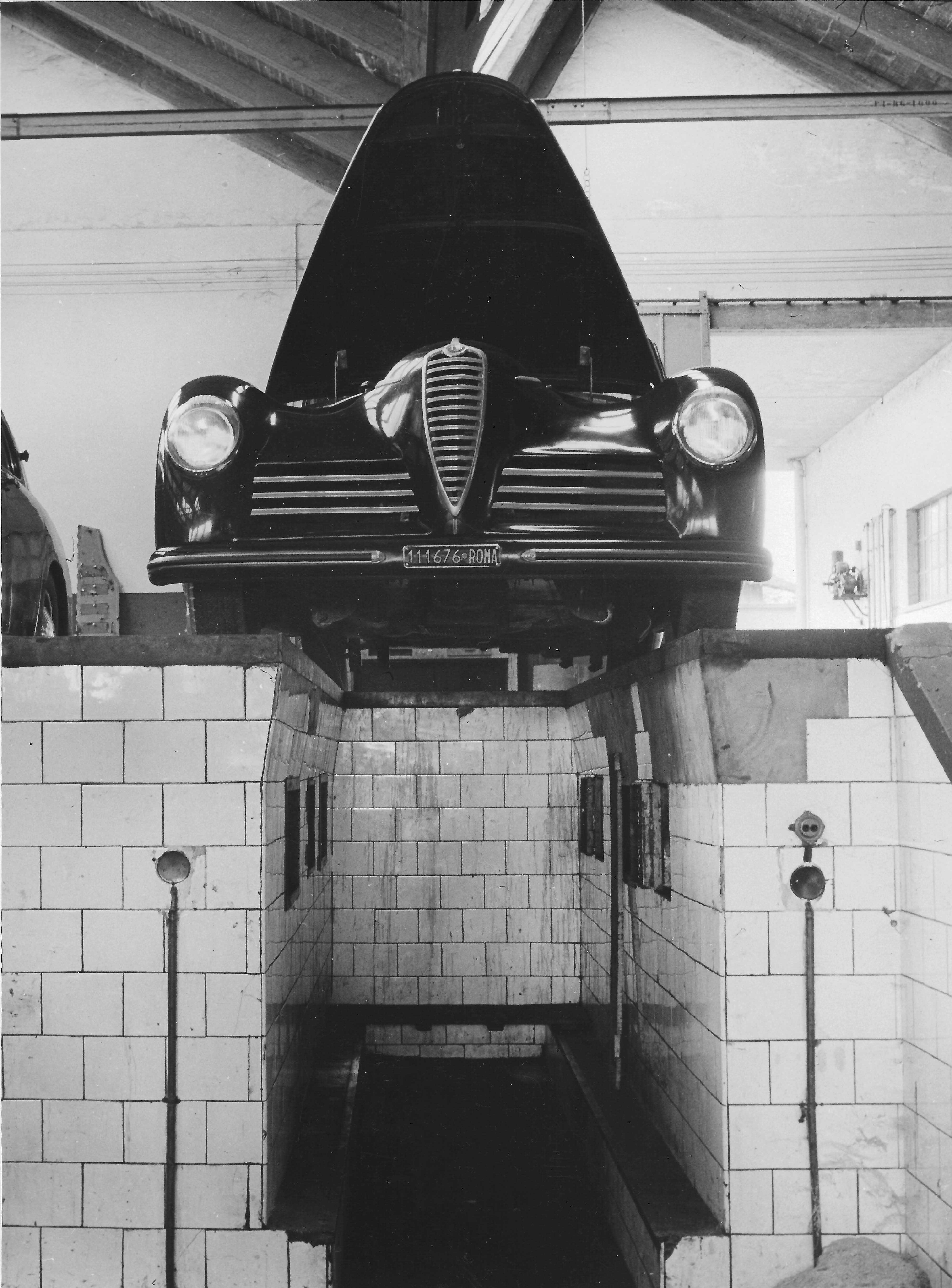 Un mostra fotografica sulla storica filiale romana dell'Alfa Romeo ...