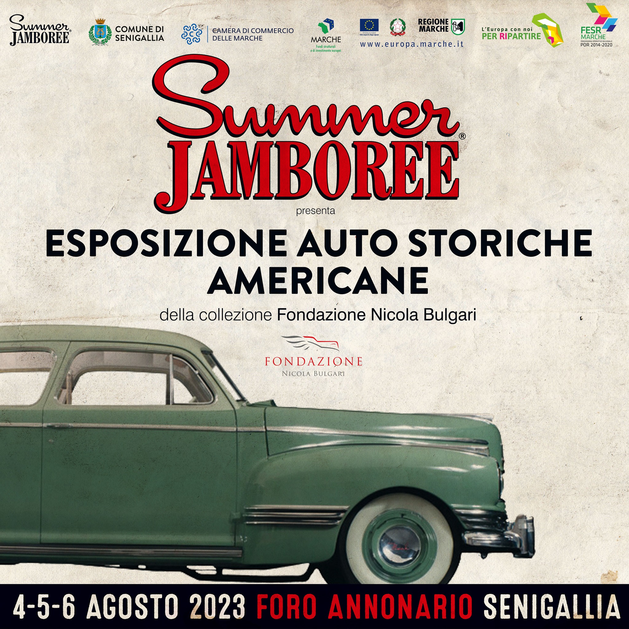 Auto storiche americane al Summer Jamboree 2023 di Senigallia ...