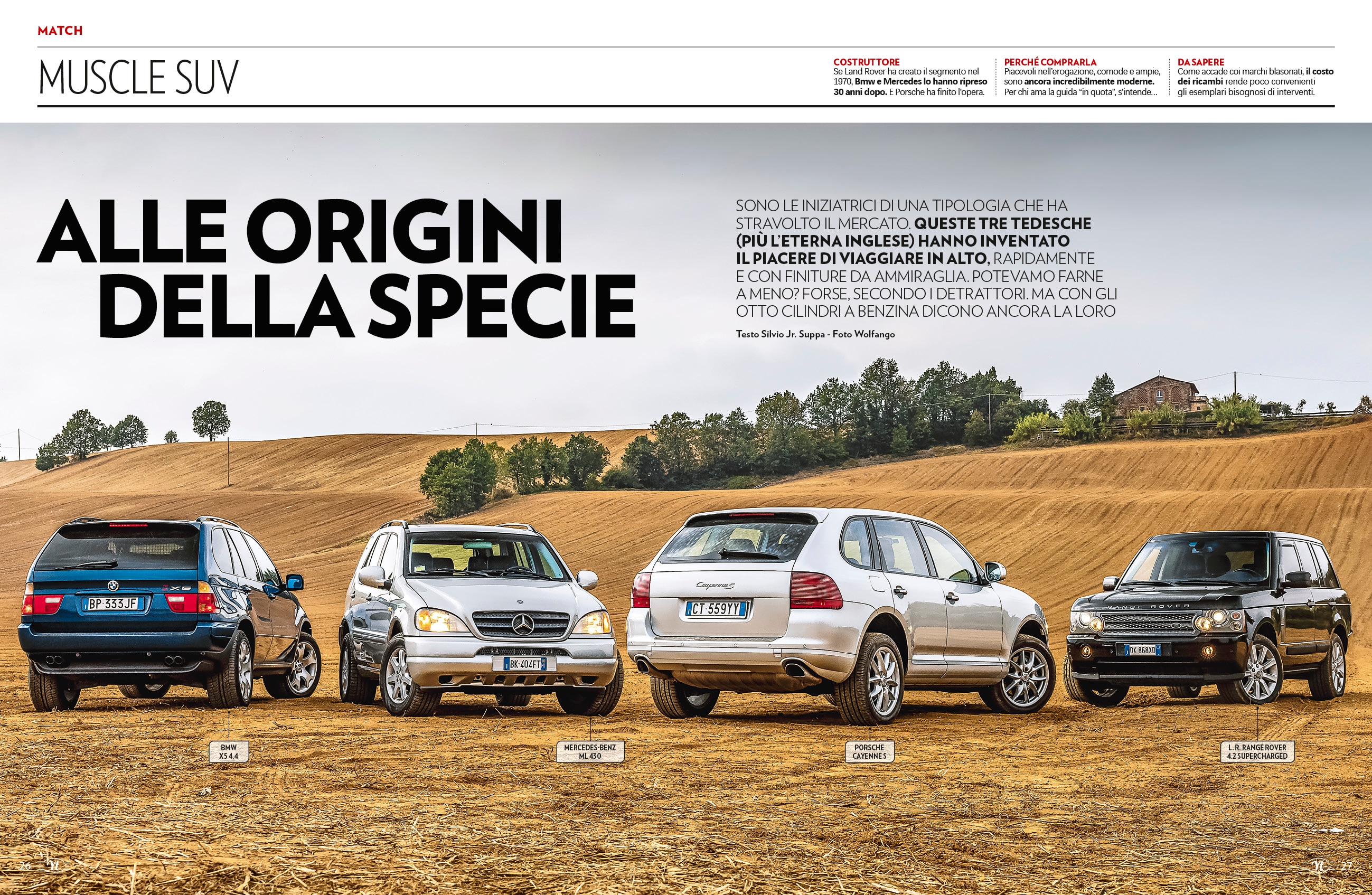 Youngtimer #28: le Muscle suv in copertina - Ruoteclassiche